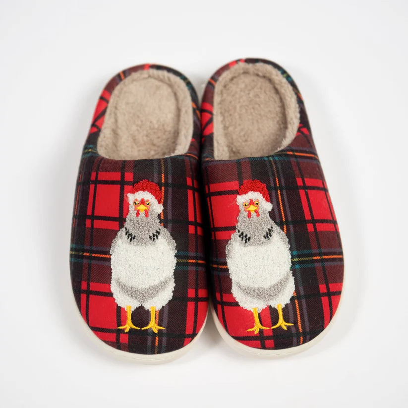 Christmas Chicken Slippers – mygreentoy.com