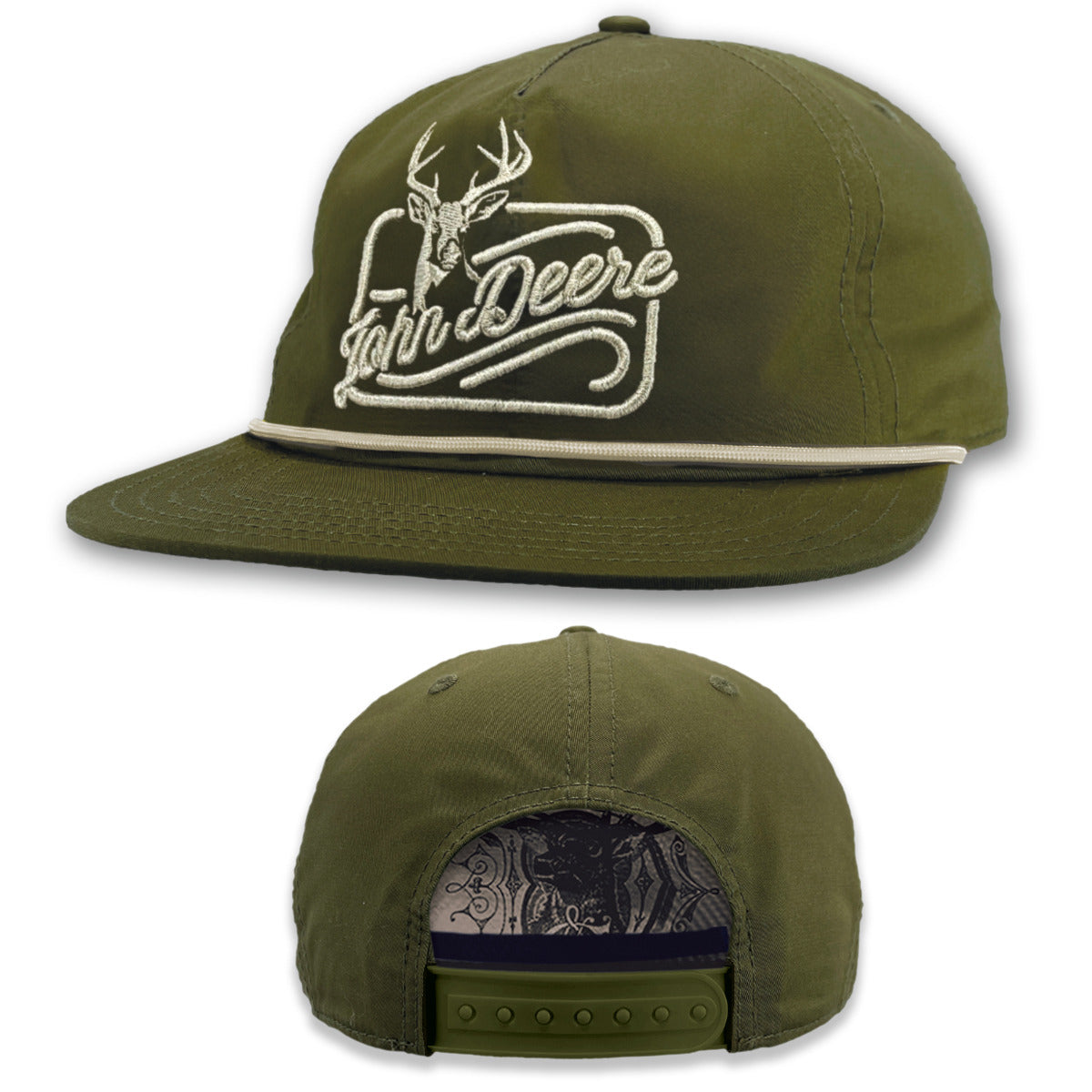 Mens OV Deer Head Script Emb Hat – mygreentoy.com
