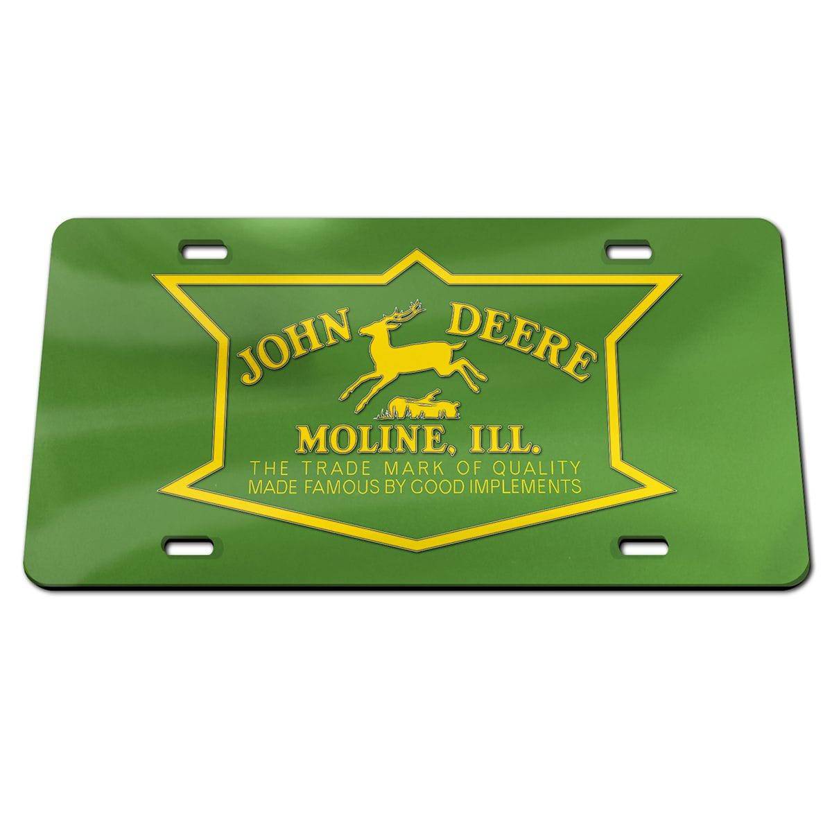 Green Vintage Logo License Plate – mygreentoy.com